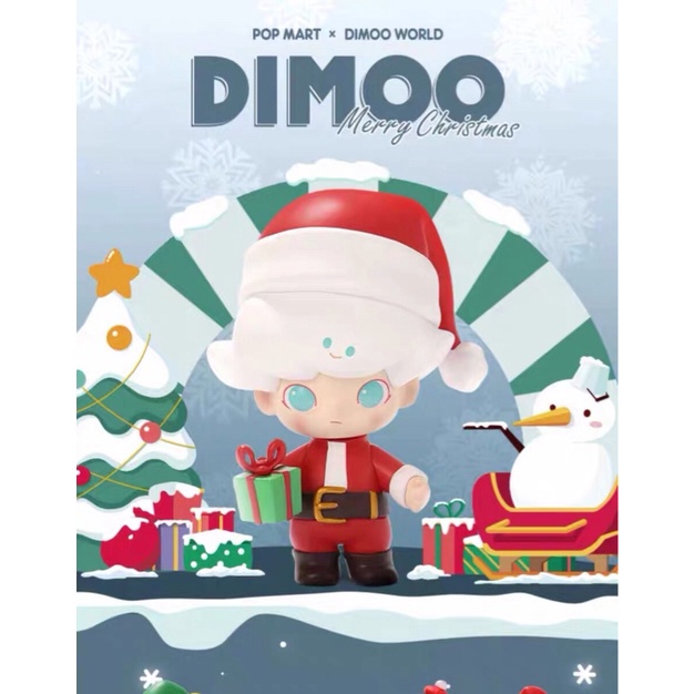 Ashali POPMART POPMART DIMOO Christmas 2019 Series ลิงค์สไตล์พื้นฐาน ...