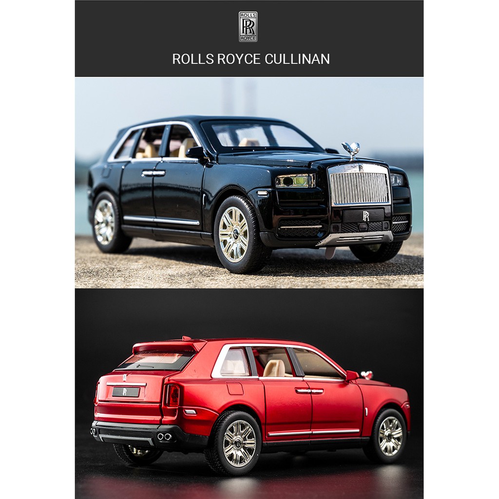 124 ROLLS ROYCE CULLINAN Car Models Alloy Diecast Toy Vehicle 33PI ...