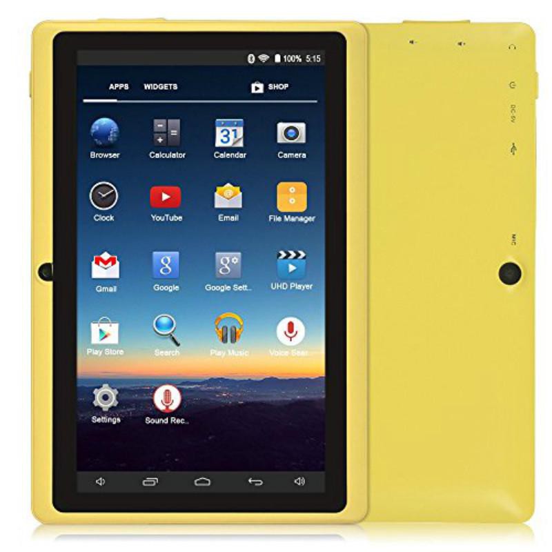 Android 4.4 Quad Core 7.0 inch Tablet PC Dual Camera Bluetooth WIFI ...