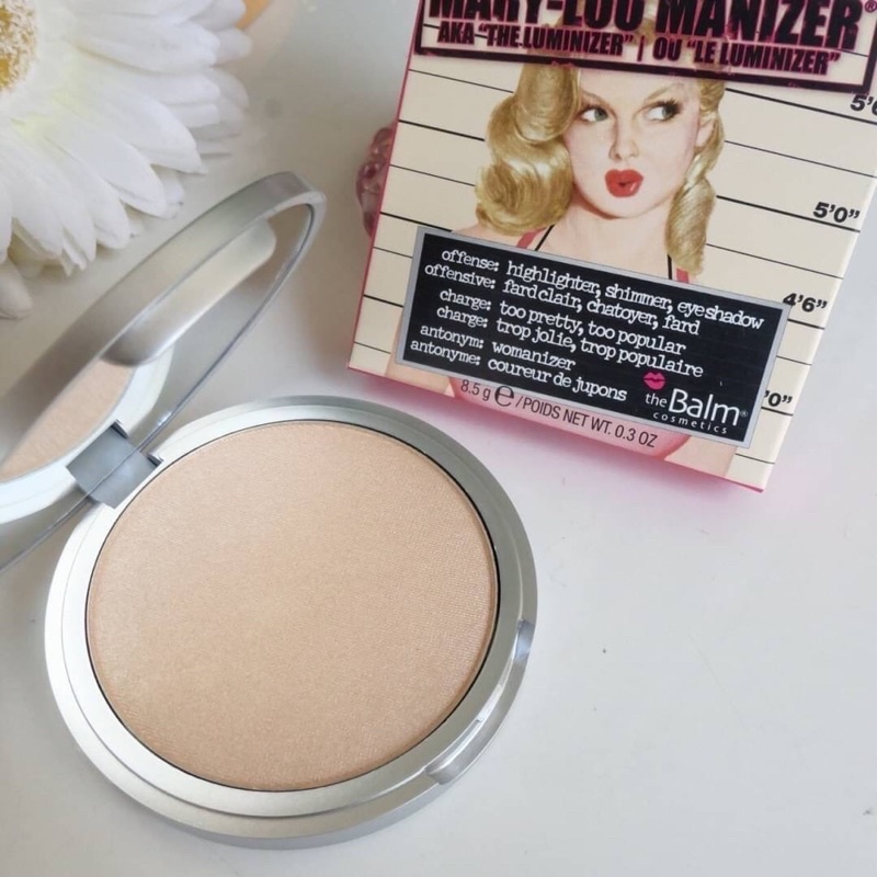 TheBalm Mary-Lou Manizer Luminizer 8.5g | Shopee Thailand