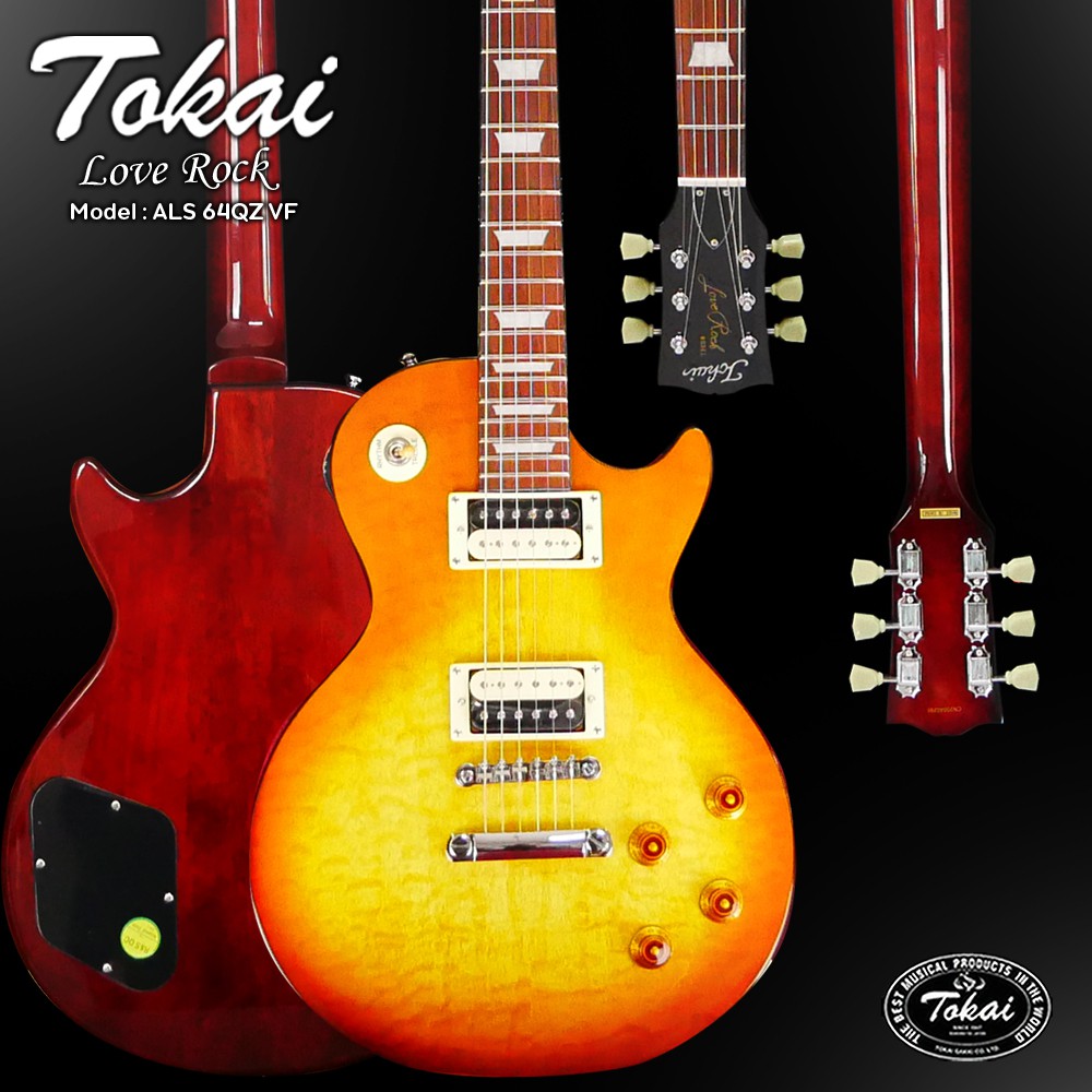 Tokai กีตาร์ไฟฟ้า Electric Guitar รุ่น ALS64QZ(F)VF - musicplant - ThaiPick