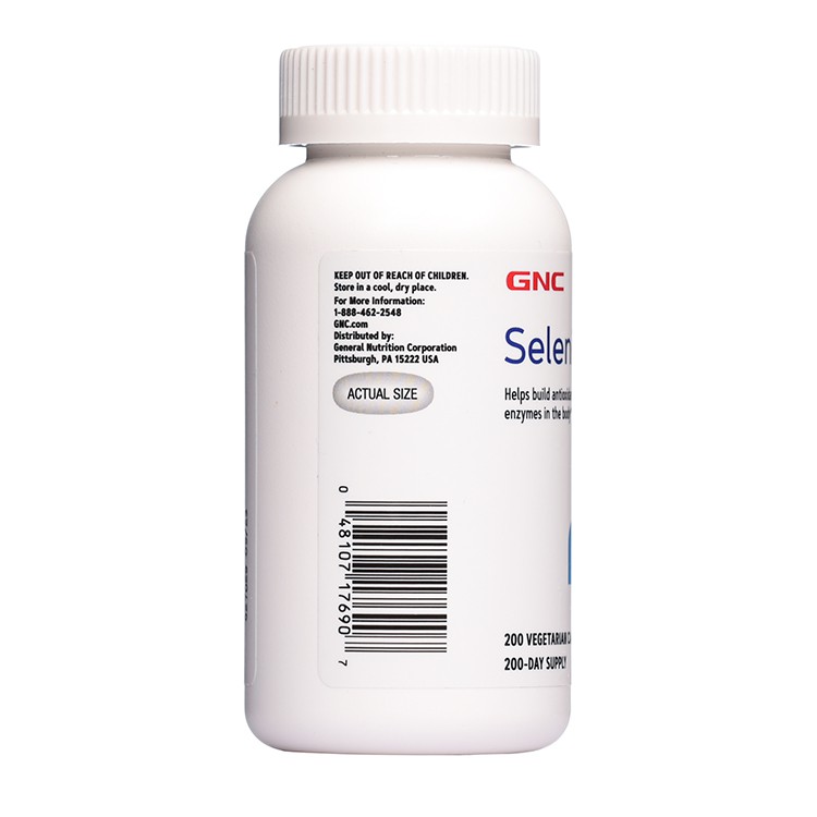 ♧U.S. GNC Selenium Tablets Yeast Selenium Selenium 200mcg*200 Tablets ...