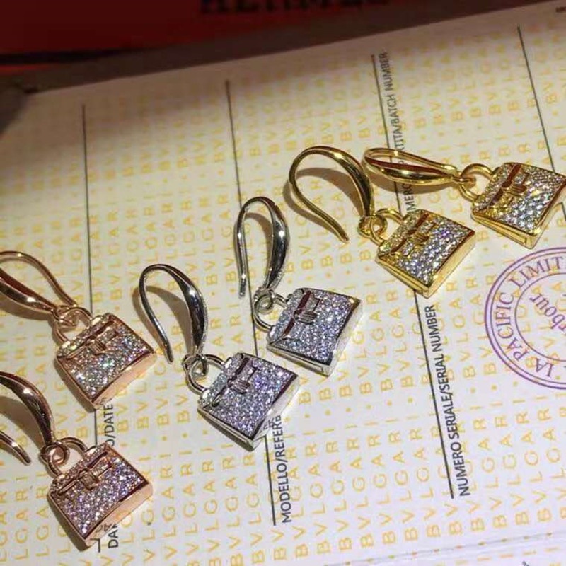 Concome ต่างหู ชุบเงิน 925 18K สีโรสโกลด์ สําหรับผู้หญิง090102 - immummybabys.th - ThaiPick