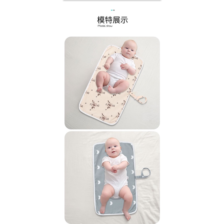 Baby Diaper Pad Newborn Waterproof Machine Washable Breathable Washing ...