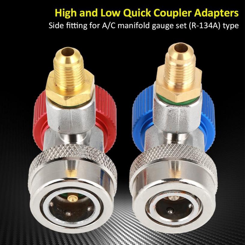 【Ready】R134 A/C Low/High Quick Connector Air Conditioning Coupler ...