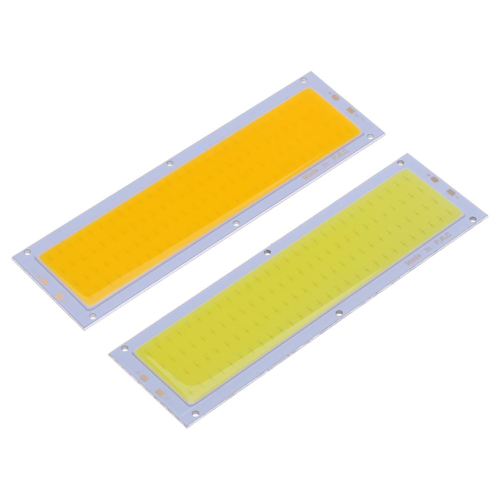 [ highples ] 12 V 10 W COB Panel Light LED หลอดไฟ 120 x 36 มมสีขาว ...