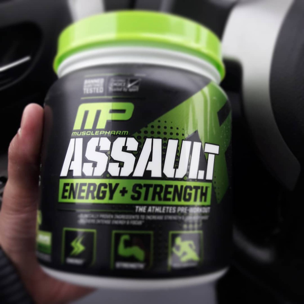 MusclePharm Assault Preworkout (30Servings) Pre Workout พรีเวิร์คเอ้าท์ ...