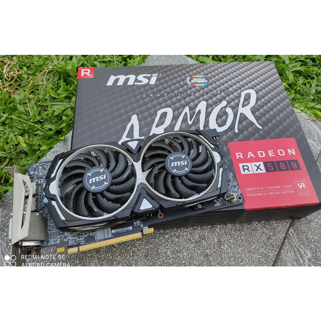MSI Armor RADEON RX 580 8GB GDDR5 | Shopee Thailand