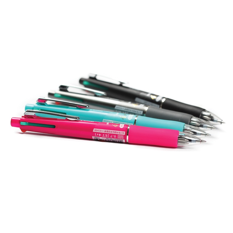 JAVA ปากกาลูกลื่น 4+1 JAVA slim-type 0.7 mm 4+1 Jet ball multipen ...