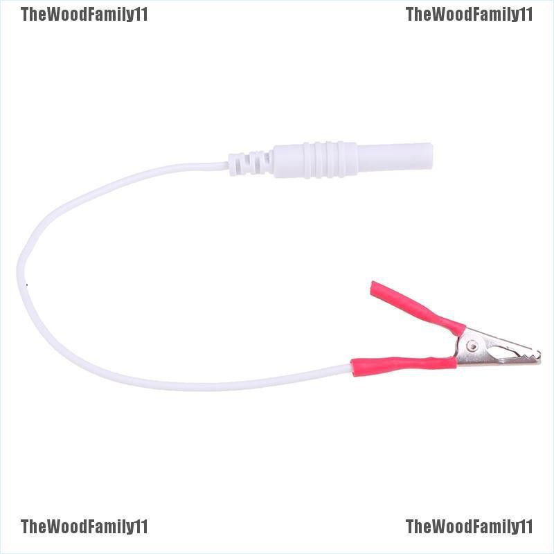 TWF 12Pcs/Set Alligator Clip Cable Electronic Acupuncture Treatment ...
