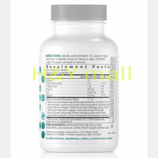 ชาคลี Shaklee +Digestive Herb-Lax Supplements 240 Tablets Promote ...
