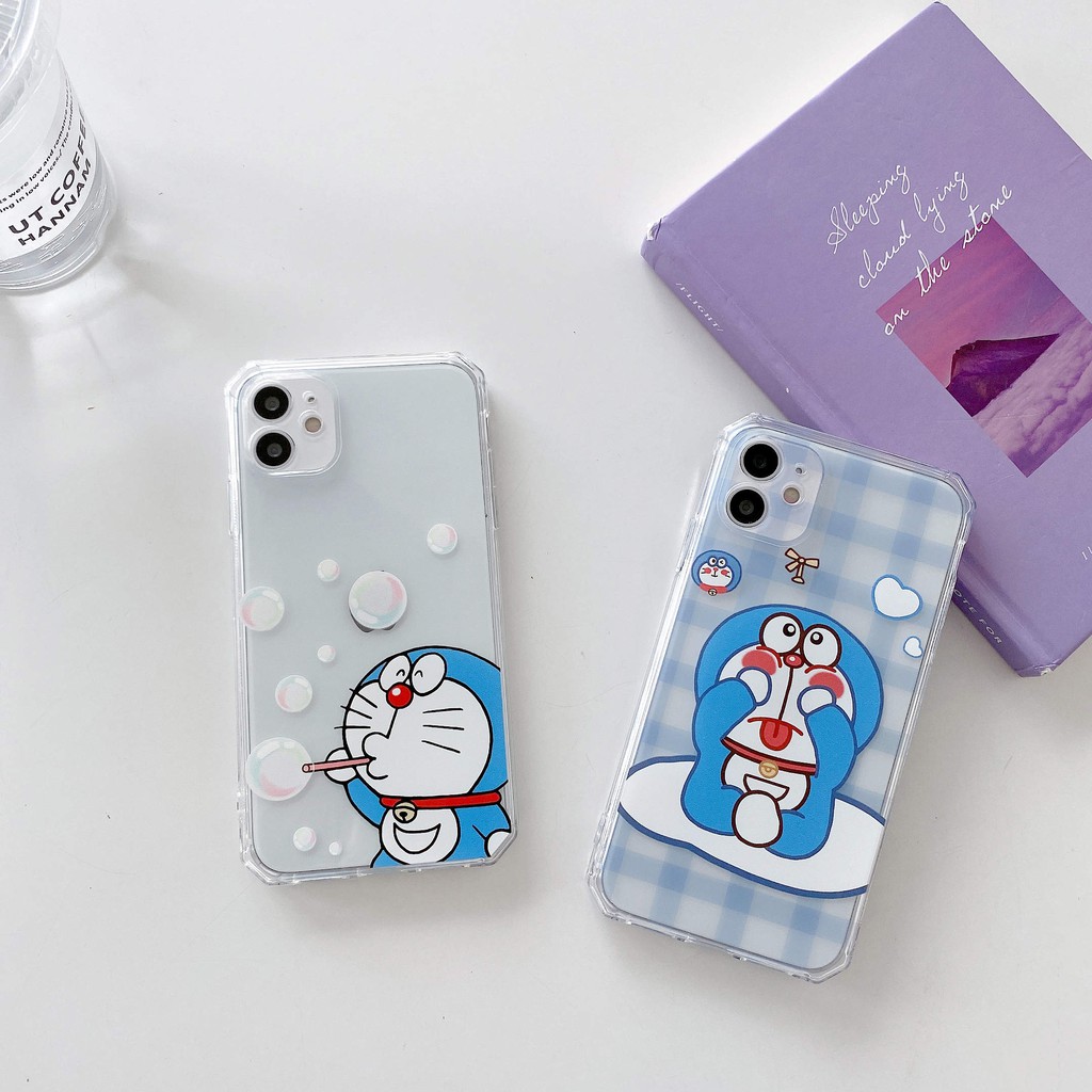 การ์ตูน น่ารัก ตลก โดเรมอน เคส Samsung Galaxy s10 plus s10 lite + s20 plus ultra s20fe fe s21 fe ...