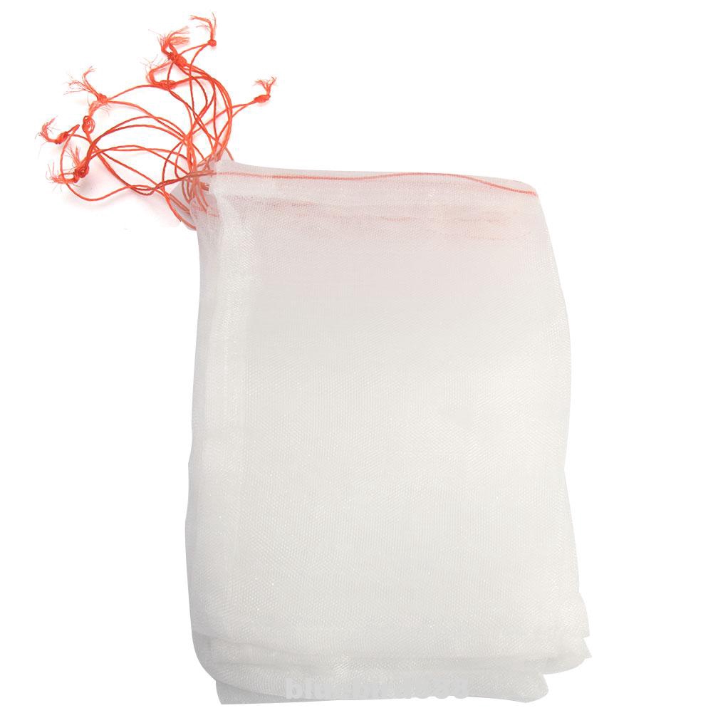 10pcs/set Fruit Mesh Bags Drawstring Nylon Grow Garden Vegetables ...