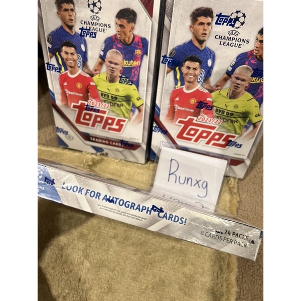 แบบ1ซอง2021-22 Topps UEFA Champions League Hobby Box - rungrrb42 - ThaiPick