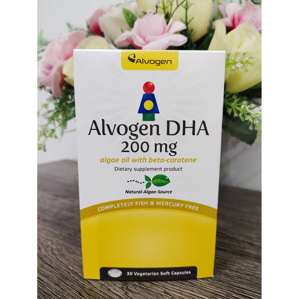 Alvogen DHA 200 mg. อัลโวเจน ดี เอช เอ 200 มก. (ผลิตภัณฑ์เสริมอาหารจาก ...
