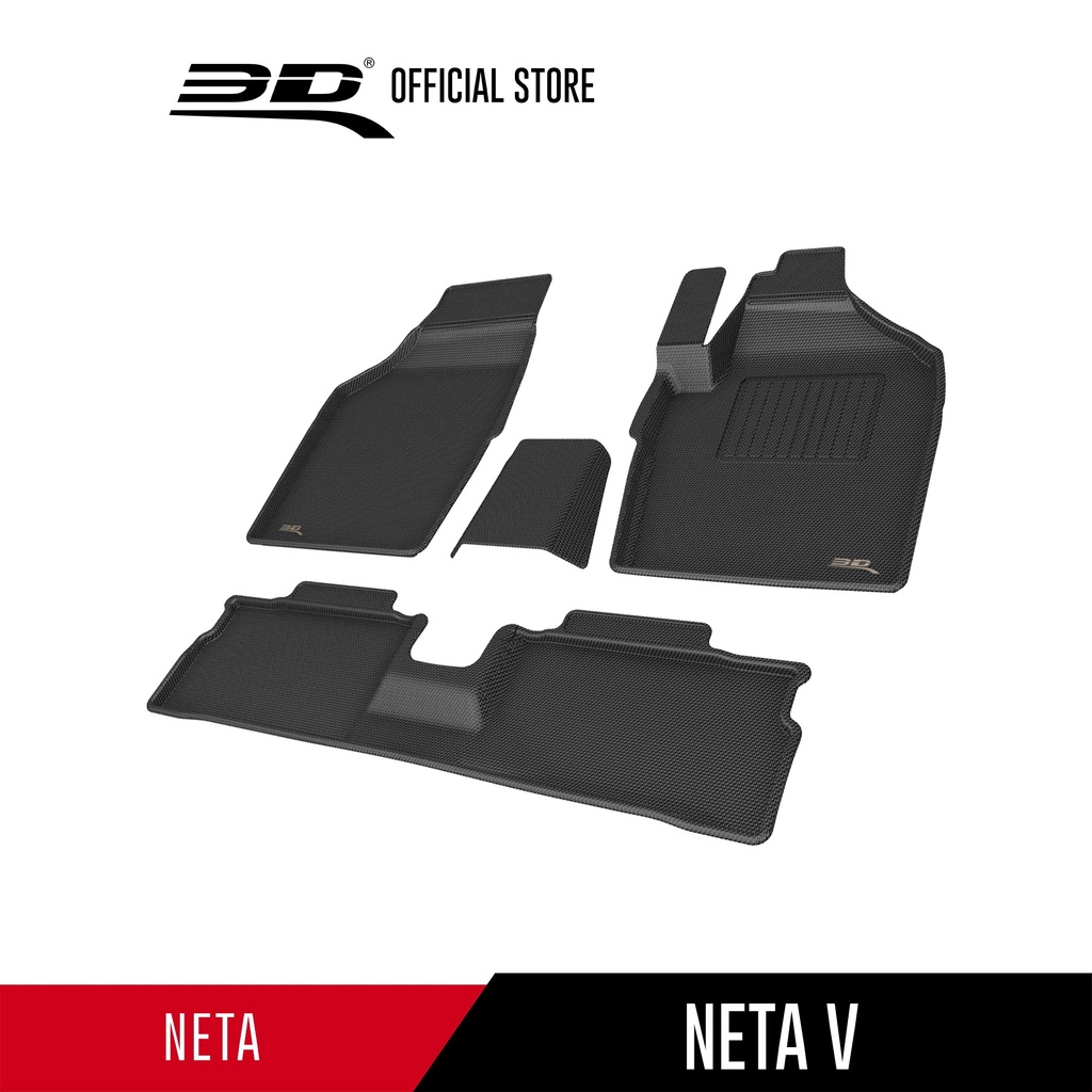 พรมปูพื้น 6D NETA V 2022 เข้ารูปตรงรุ่น สำหรับรถพวงมาลัยขวา พรมเกรดพรีเ ...