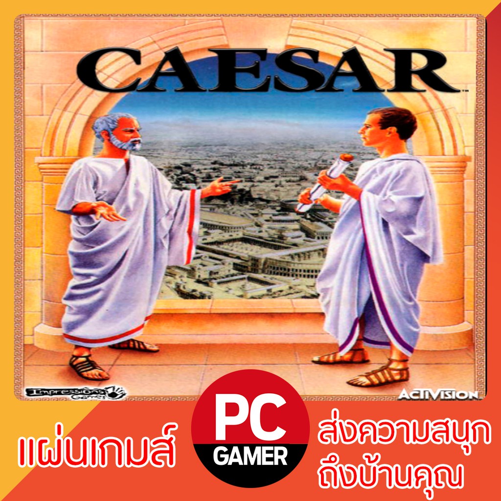 แผ่นเกมส์ PC Computer : Caesar I , II , III , IV แนวก่อสร้าง simulation ...