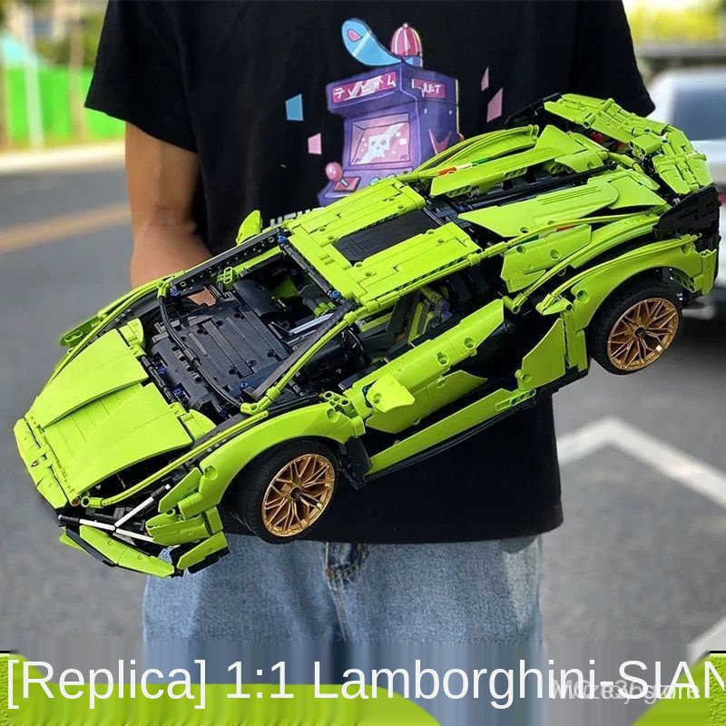 Lego Lamborghini Remote Control Sports Car Bugatti Veyron Dewasa ...