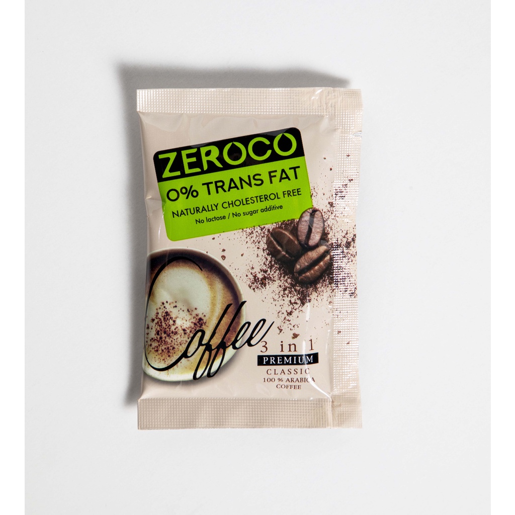 ZEROCO กาแฟธัญพืช 3in1 plant-based แบบซอง 22ซอง (เจ) - zeroco_coffee - ThaiPick
