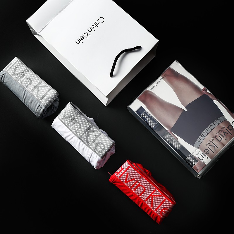 Calvin Klein underwear กางเกงในชาย modal CK กางเกงในผู้ชาย(3ชิ้น) ของ ...