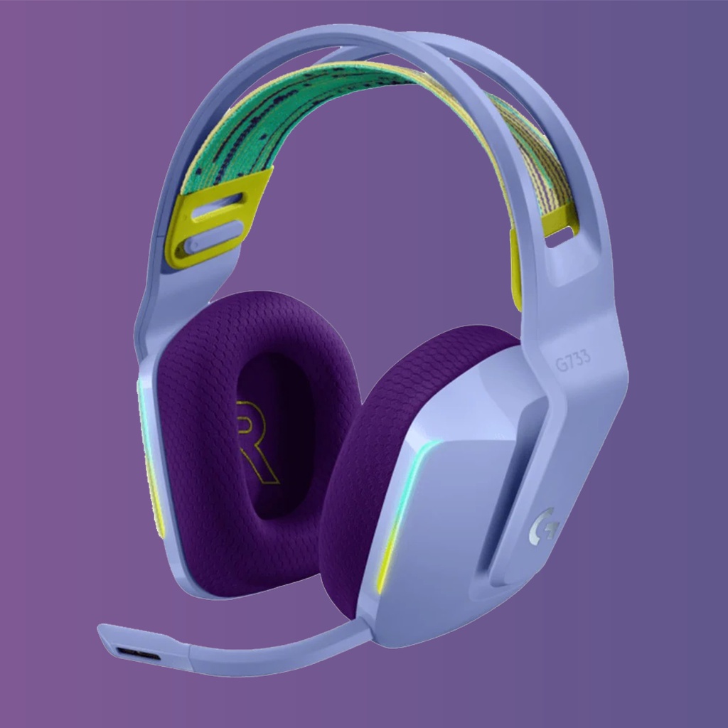 LOGITECH G733 Gamingheadset LIGHTSPEED WIRELESS RGB หูฟังเกมมิ่งไร้สาย ...