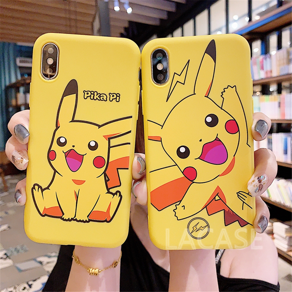 Casing Cute Pokemon Pikachu Soft Phone Case For Xiaomi RedmiNote9Pro ...