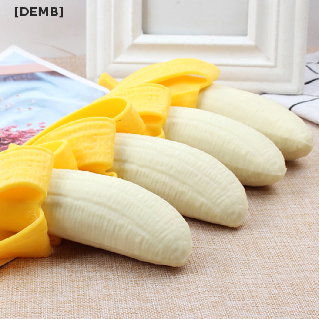 [DEMB] Peeling Banana Squeeze Squish Fidget Toys Decompress Squeeze ...