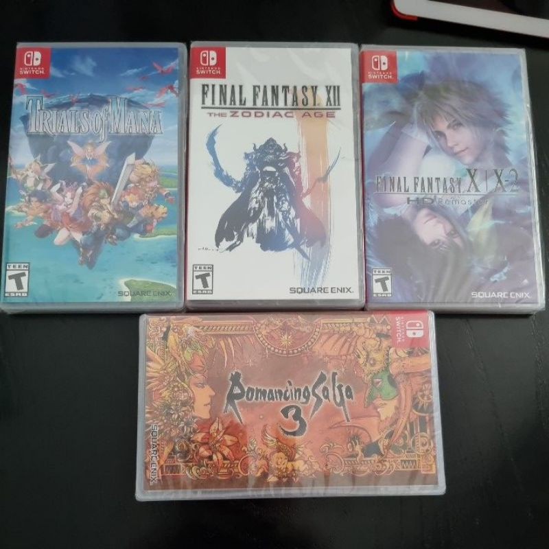 Final Fantasy XII The Zodiac Age Nintendo Switch Game แผ่นแท้มือ1 ...