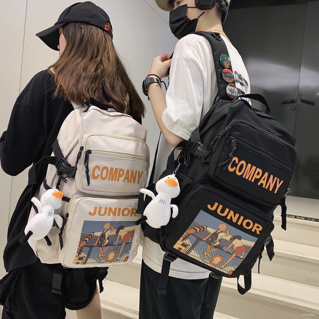 Schoolbag Male High School Student Large Capacity Middle School Student ...