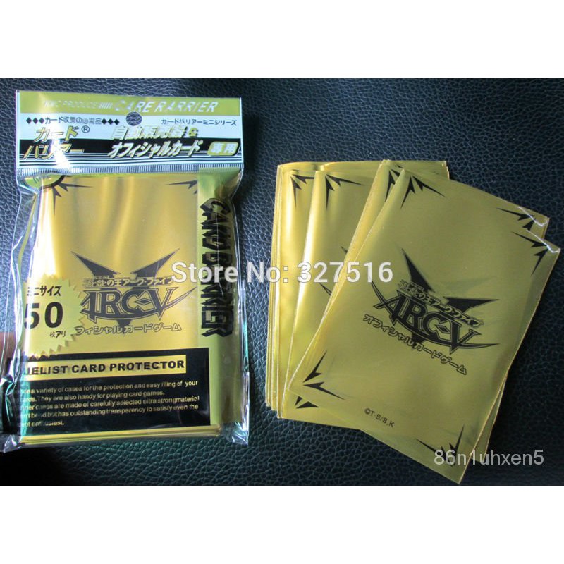 12 packs (600pcs) Yu-Gi-Oh card protect YuGiOh ARC-V anime card ...