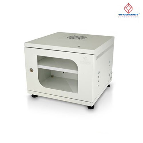 19" German Export Rack Mini Steel Box Rack W/Shelf, รุ่น G6-40040 และ G6-40040B (40x40x40cm ...