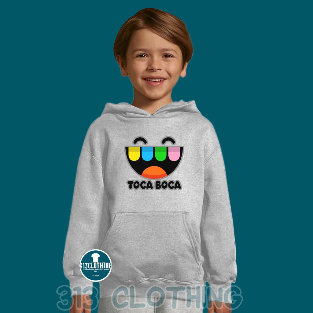 Children 's Hoodie Jacket Toca Boca - 313 Cloth 9oCR | Shopee Thailand