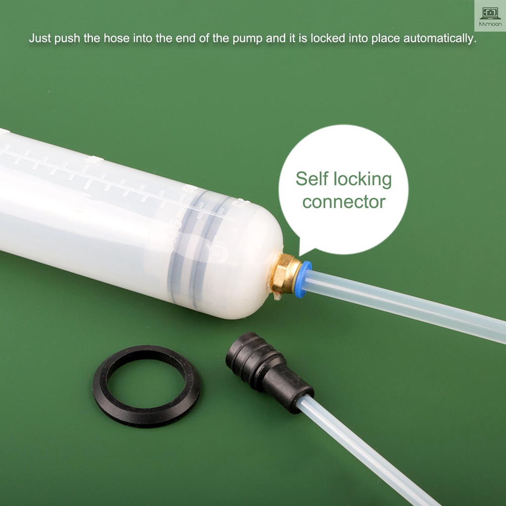 200cc Fluid Syringe Pump,Oil Fluid Extractor, for ATV's, Boats, Farm ...