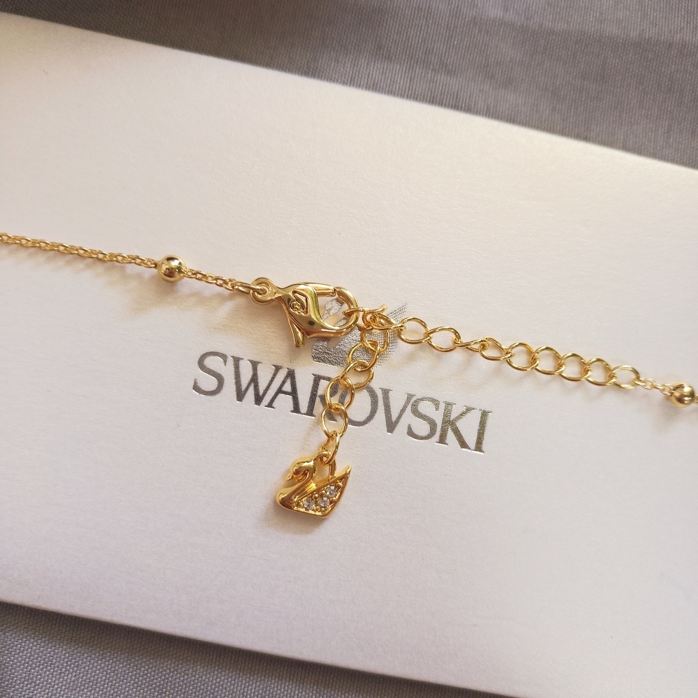 SWAROVSKI Angel Wing Disc Necklace - dennis.th - ThaiPick