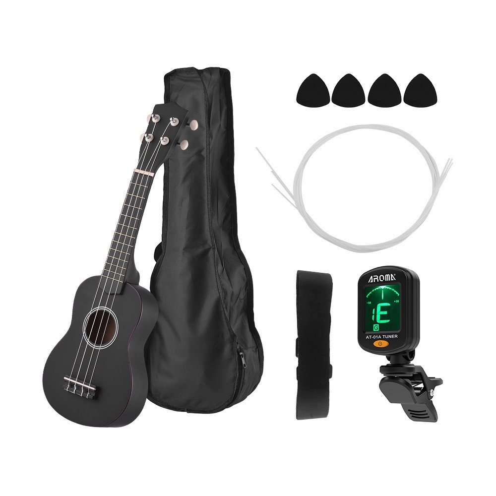 อูคูเลเล่21 Ukulele Set Colored Acoustic Sorano Ukulele Ukelele Kit ...