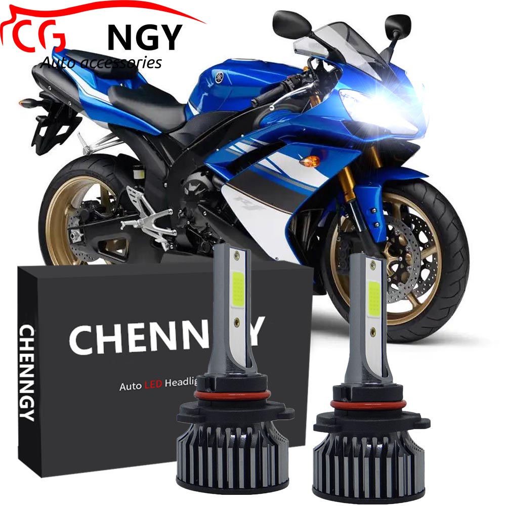 ชุดหลอดไฟหน้า LED 6000K สําหรับ Yamaha YZF R1 R3 2015 2016 2017 2018 ...