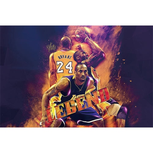 Kobe Black Mamba NbA Puzzle 300 Pieces 520 1000 High Difficulty Adult ...