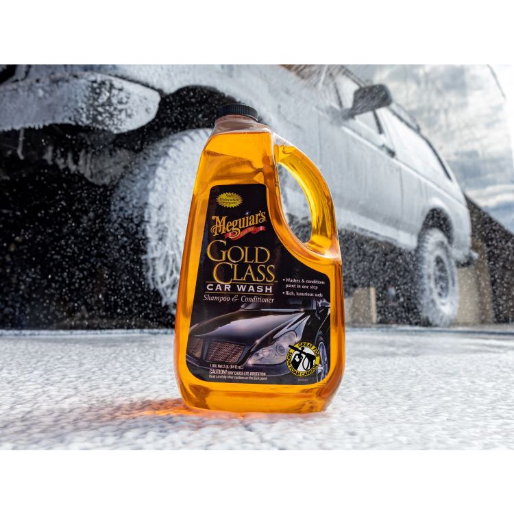 Meguiars G7164 Gold Class Car Wash Shampoo Conditioner and Microfiber ...