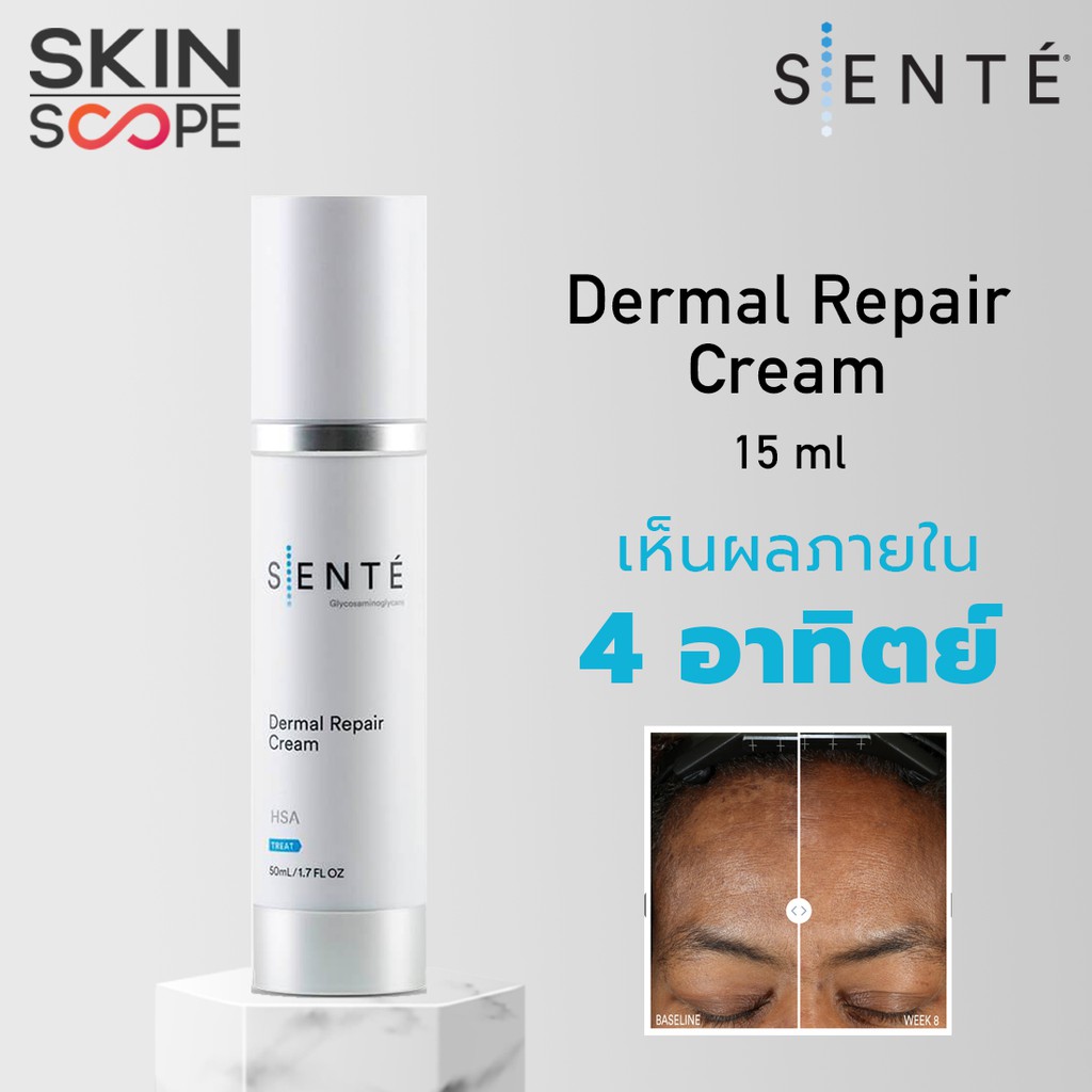 [พร้อมส่ง] SENTE Dermal Repair Cream 15ml (tester/not for resale ...