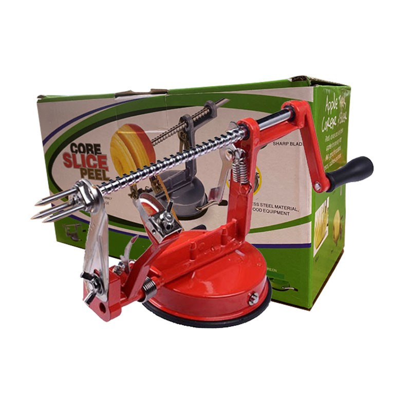 เครื่องปอกผลไม้:3 in 1 Steel Fruit otato Ale Machine eeler Corer Slicer ...