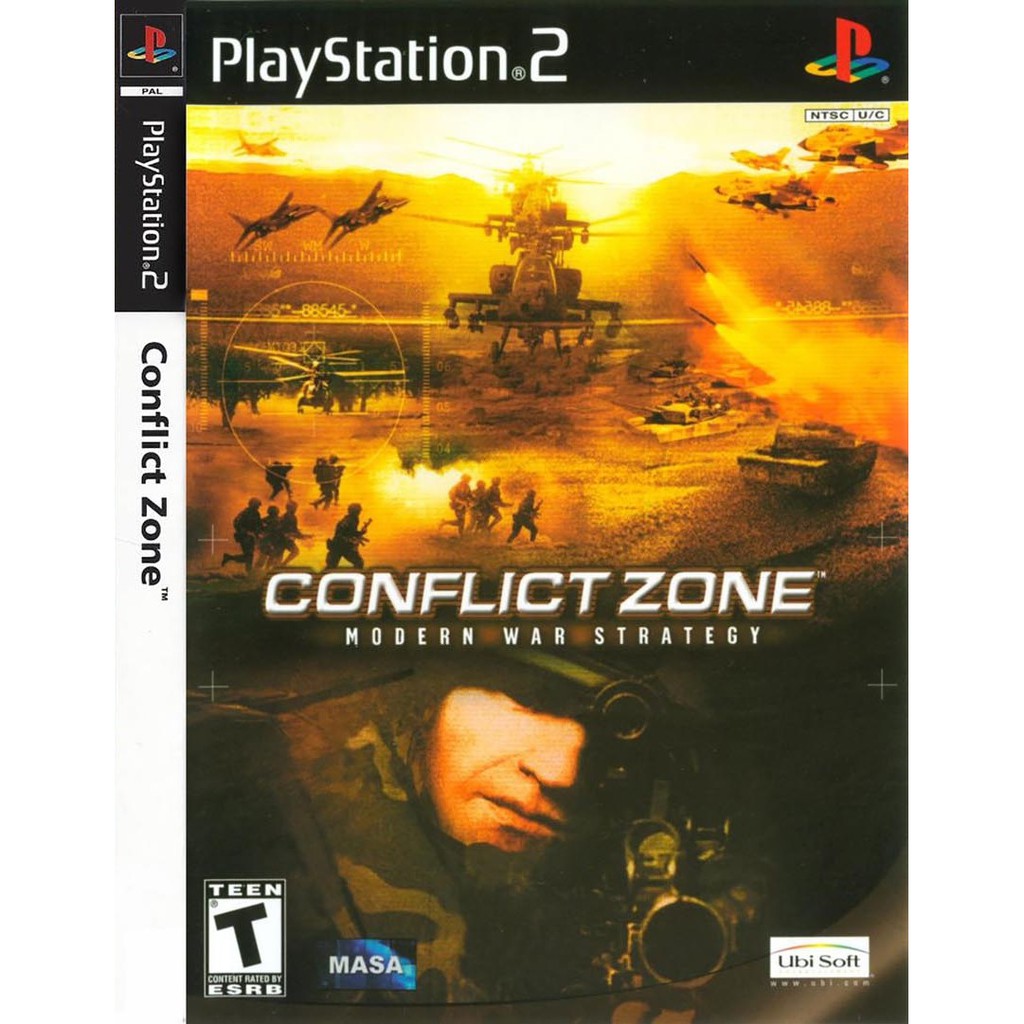 แผ่นเกมส์ PS2 - Conflict Zone Modern War Strategy - prasod - ThaiPick