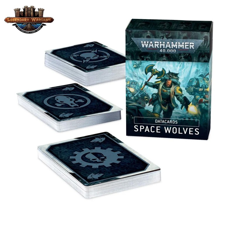 GWพร้อมส่งWarhammer 40K DATACARDS SPACE WOLVES (ENGLISH) โมเดลเกมสนาม ...