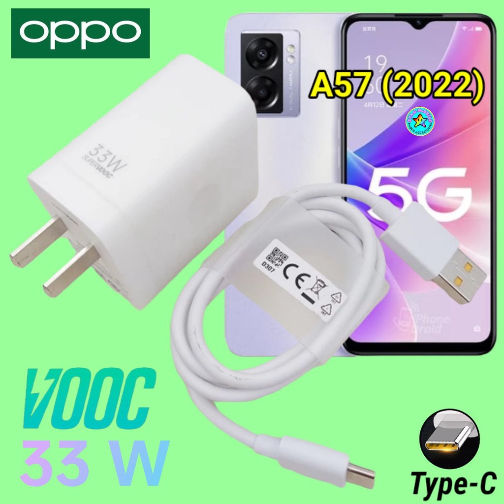 สายชาร์จ แท้ ชาร์จเร็ว OPPO VOOC 6.5A USB TYPE-C ใช้ได้ตรงรุ่น เช่น A74 ...