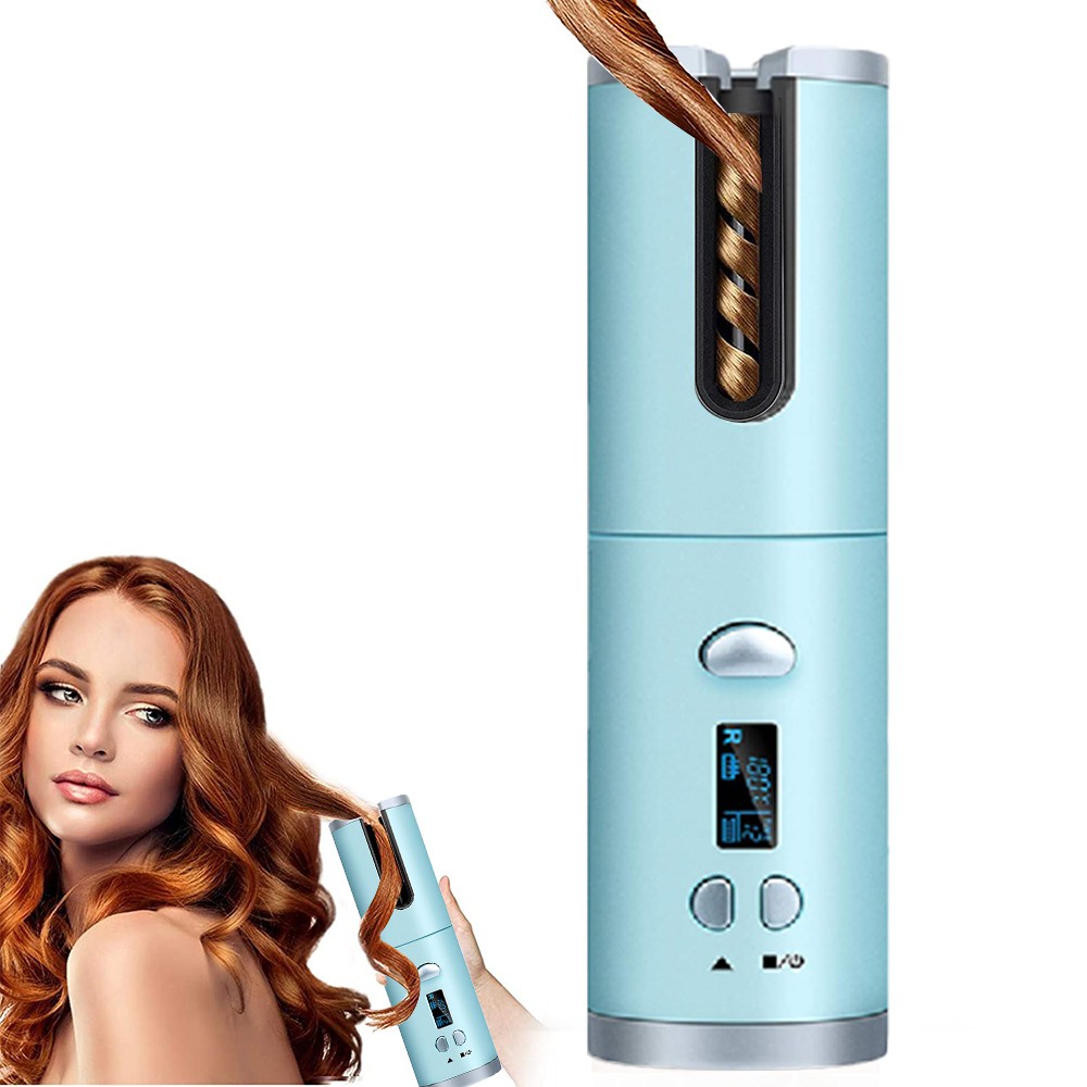 Beba☀Men Multi-functional Hair Comb Curling Iron Flatten Straighten ...