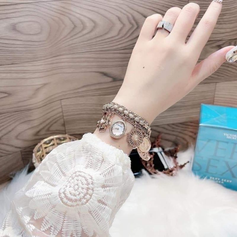 แท้ - พร้อมส่งนาฬิกา Anne Klein Womens Premium Crystal Accented Rose ...