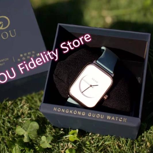 ขายSq13 100ori (GUOU Watch) นาฬิกาข้อมือเจลลี่ ทรงสี่เหลี่ยม ขนาดเล็ก ...