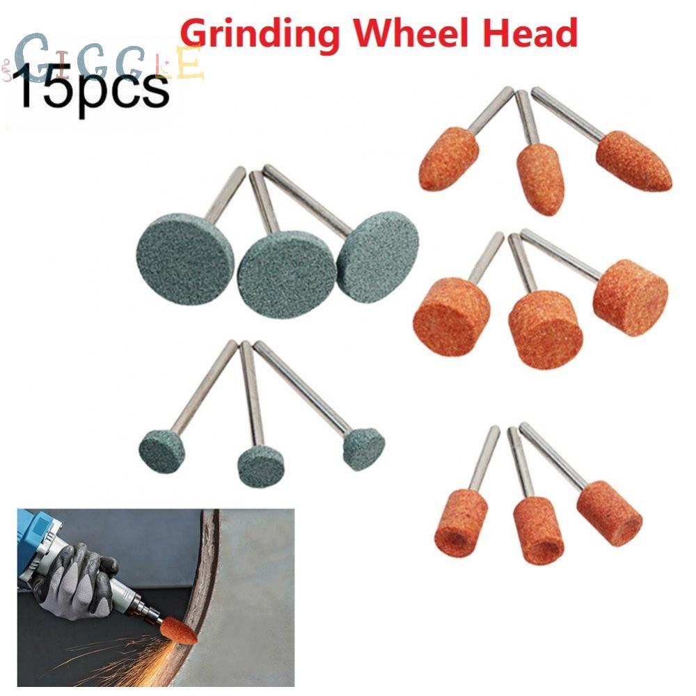 [Readystock]Grinding 3mm Conical Head Flat Head Green Grinding Wheel ...