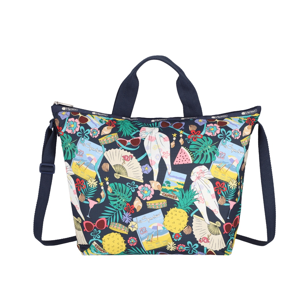 Lesportsac Deluxe Easy Carry Tote Crossbody Bag กระเป๋าโท๊ส Style 4360 ...