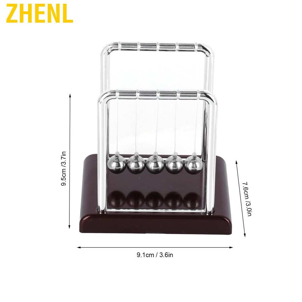 Zhenl Pendulum Ball Swing Balance Balls Physics Science Desk Stress ...