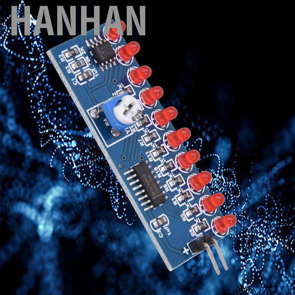 Hanhan Ne555 + Cd4017 โมดูลการไหลของน้ําไฟ Led 2 ชิ้น - hanhan.th - ThaiPick